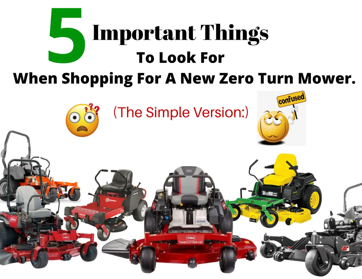 5 Steps To Finding The Best Zero Turn Mower – Outdoor Power LLC. NET