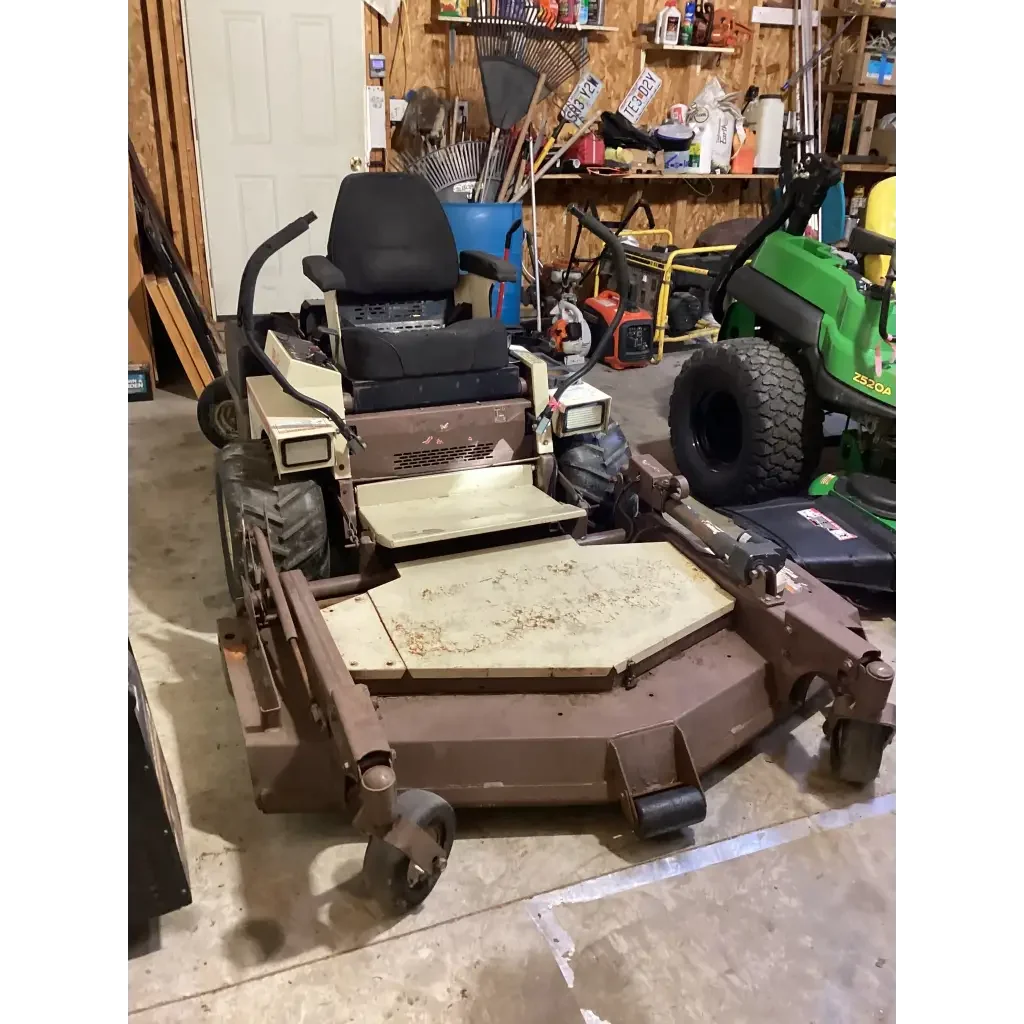 Used 2018 Grasshopper 61 Dura-Max Power Fold Front Deck Fast shipping Z ...